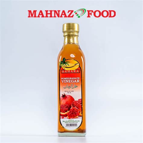 Mahnaz Food Sahara Pomegranate Vinegar 400ml Cuka Delima Shopee Malaysia