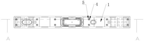 一种盖板与下塑胶件的连接结构的制作方法