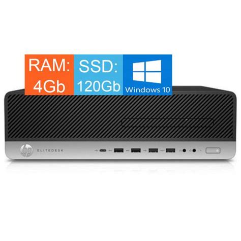 Computador Hp Elitedesk Core I Gera O Gb Ssd Gb Cpu