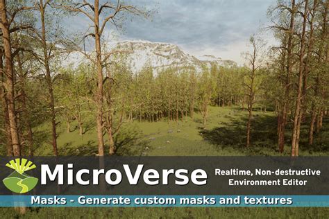 Microverse Masks Terrain Unity Asset Store
