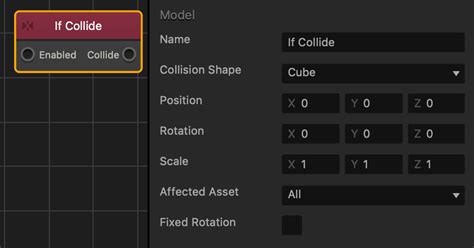 If Collide Node Buildbox 3 Manual Buildbox Game Maker Video Game Software