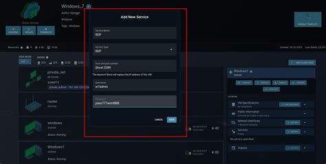 How To Add Rdp And Ssh Service To A Virtual Machine Cyber Ranges En