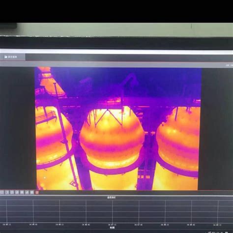 Steel Ladle High Temperature Monitoring Camera Thermal Camera And Temperature Control System