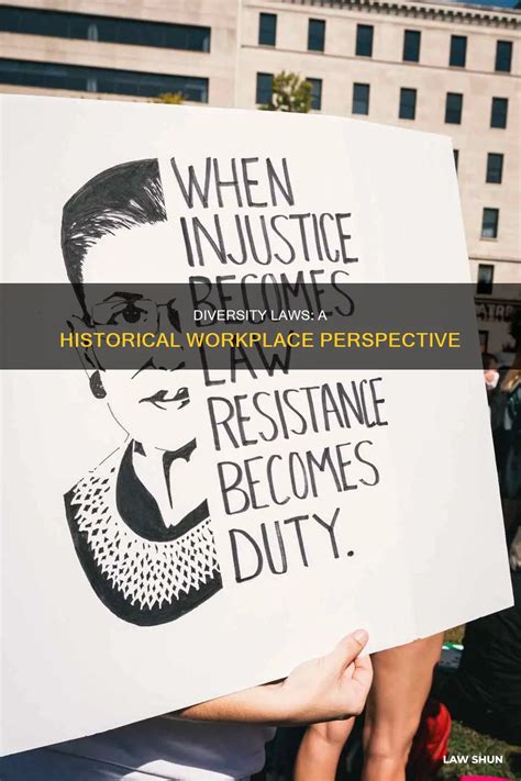 Diversity Laws A Historical Workplace Perspective Lawshun