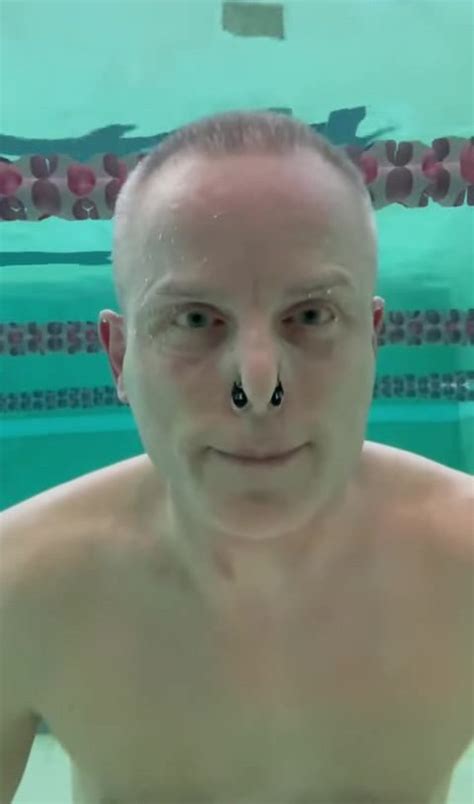 Removing Goggles And Talking Underwater