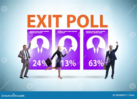 Exit Poll Concept For Elections Stock Image Image Of Sign Symbol 304388241