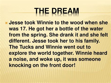 Ppt Tuck Everlasting Powerpoint Presentation Free Download Id 3063556