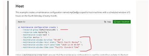 Queries Around Maintenance Configuration Microsoft Qanda