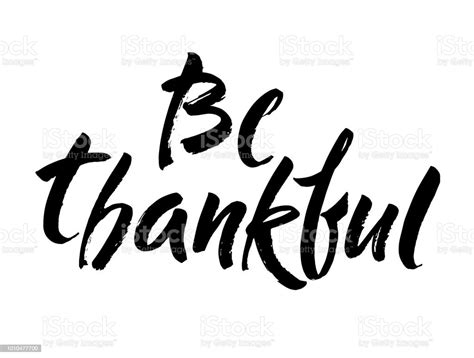 감사할 현대 브러시 서 예입니다 잉크 글자를 손으로 손으로 그린 디자인 요소입니다 벡터 감사에 대한 스톡 벡터 아트 및 기타 이미지 Istock