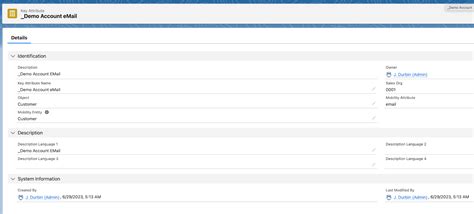 Create A Custom Key Attribute