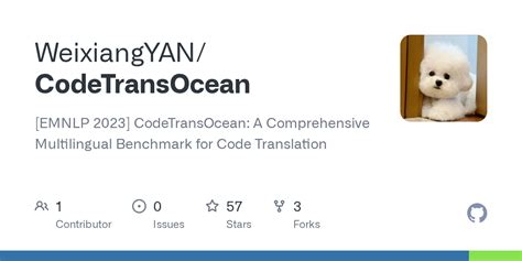 Github Weixiangyancodetransocean Emnlp 2023 Codetransocean A Comprehensive Multilingual