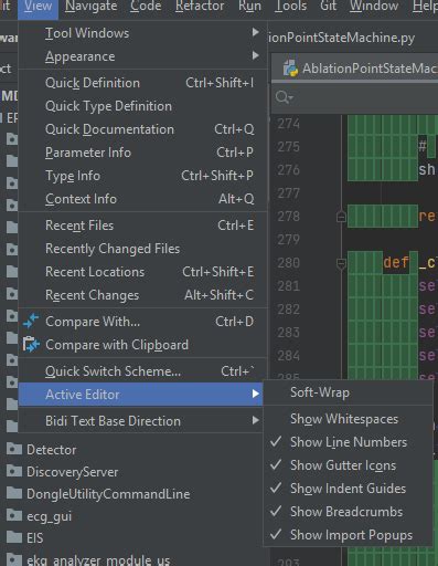 How To Toggle Show White Spaces In Pycharm Stack Overflow