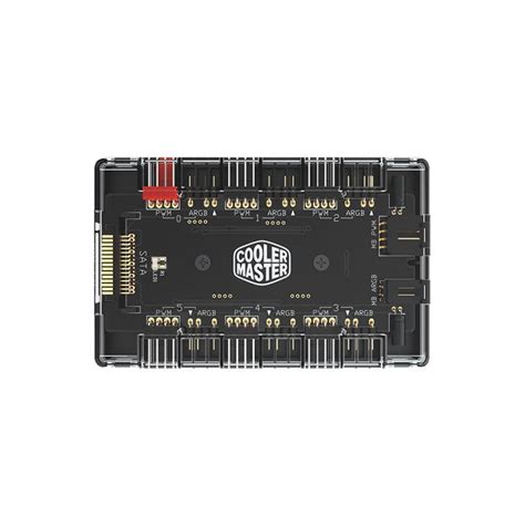 Rgb And Fan Hub กล่องฮับไฟและพัดลม Masterfan Argb And Pwm Hub 1 To 6