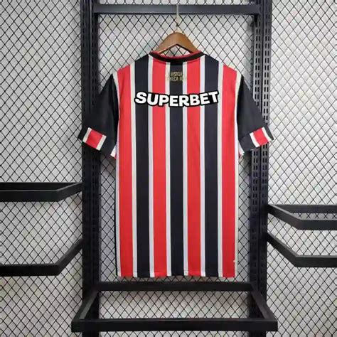 2425 Sao Paulo Soccer Jersey Away All Sponsorspatch Jersey Soccer