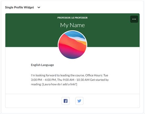 Homepage Widget Expansion Pack Brightspace