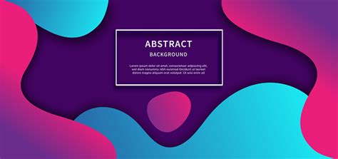 추상 기하학적 배경입니다 액체 모양 최소한의 패턴 파란색과 분홍색 그라데이션 색상은 배경을 디자인합니다 3차원 형태에 대한 스톡