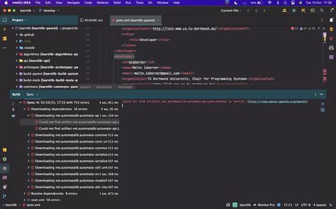 Build Problem · Issue 94 · Learnliblearnlib · Github