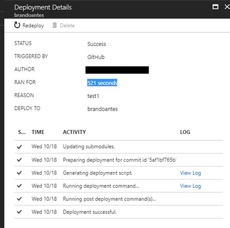 git angular 2 and core 2 0 issue with automatic deployment on