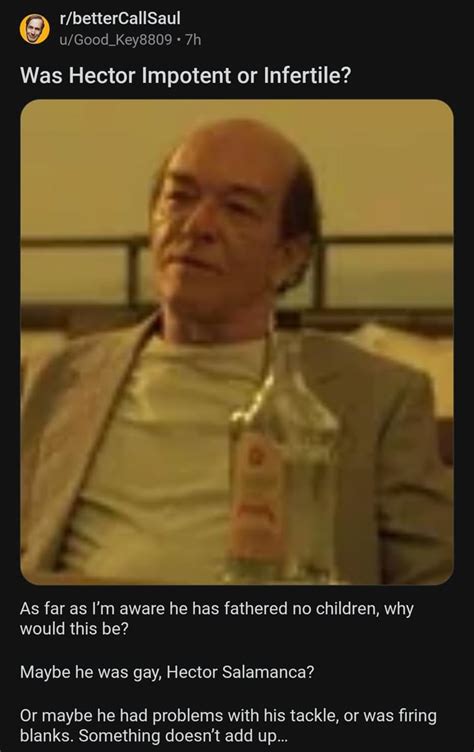 Did Hector Have Gay Sex With Gus Rokbuddychicanery