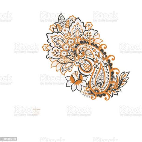 페이즐리는 고립 디자인을 위해 페이즐리가 분리된 카드 페이즐리 벡터 패턴 0명에 대한 스톡 벡터 아트 및 기타 이미지 0명 꽃 식물 꽃무늬 Istock