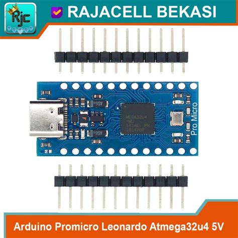 Jual Arduinoo Pro Micro Leonardo Atmega32u4 5v Promicro Hid With Usb