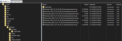 Update JS Controller Scripte Weg Backup Funkt Nicht
