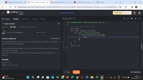 Swayum Hastwala On Linkedin Day Drgvishwanathanchallenge 100daysofcodingchallenge Vitbhopal