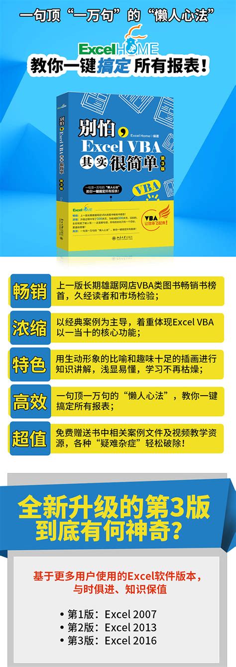 全新升级别怕Excel VBA其实很简单 第 版 王者归来 别怕Excel其实很简单系列论坛 ExcelHome技术论坛