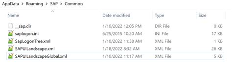SAP GUI Logon 770 List View Not Displaying Properl SAP Community