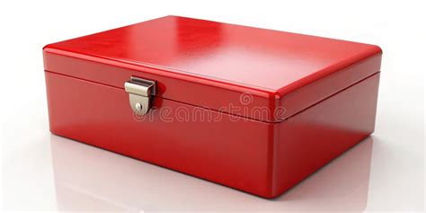 Simple Red Checkbox Icon On White Background Ideal For Food Surveys Checklists And Voting
