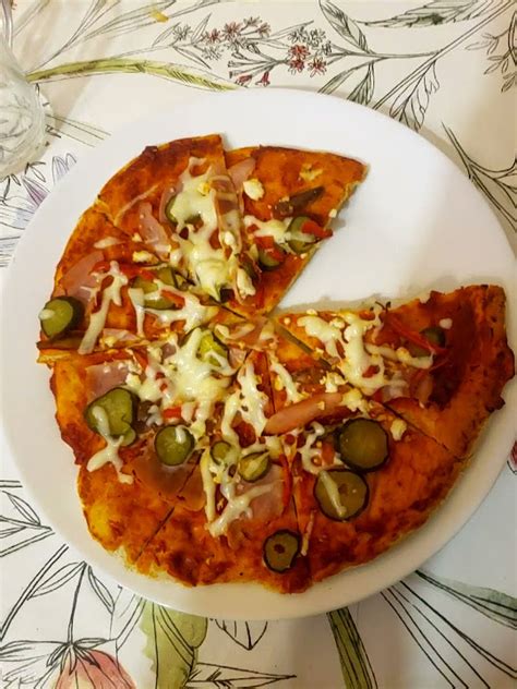 За обяд домашно приготвена пица Easyrecipe домашнакухня Foodlover Foodblogger Tastyrecipes