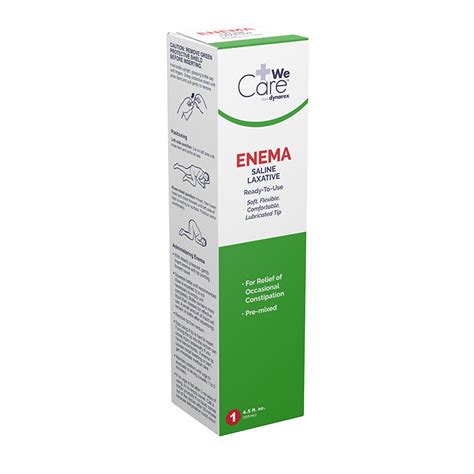 Enema Saline Laxative Dynarex Corporation