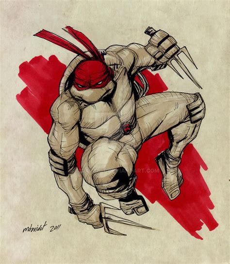 Raphael Tmnt Sketch By Mdavidct On Deviantart