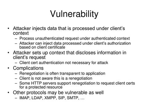 Ppt Tls Renegotiation Vulnerability Powerpoint Presentation Free Download Id 2458370