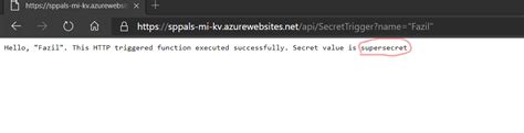 how to access azure key vault secret value in function app using managed identity sharepoint pals