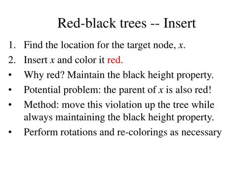 PPT Lecture 12 Balanced Binary Search Trees PowerPoint Presentation
