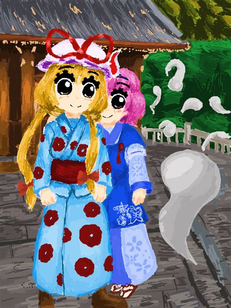 Yukari Yuyuko R Touhou