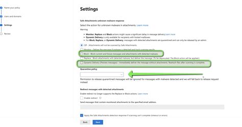 365 Defender Safe Attachments Policy And Safe Documents 7 It And Security