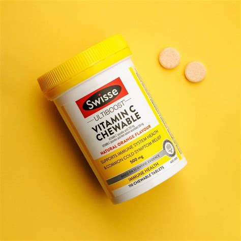 Swisse Ultiboost Vitamin C Chewable Tablets Mg Tablets Woolworths