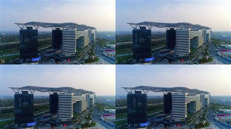 上海松江科创g60走廊视频素材下载