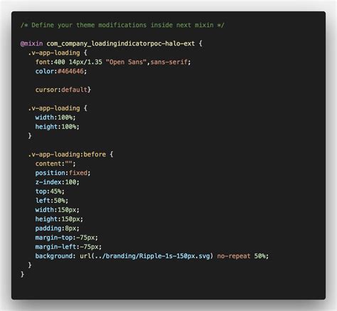 Change The Standard Initial Loading Indicator During Widgetset Loading CUBA Platform