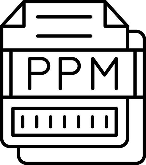 Ppm Icon Design Symbol 54380867 Vector Art At Vecteezy