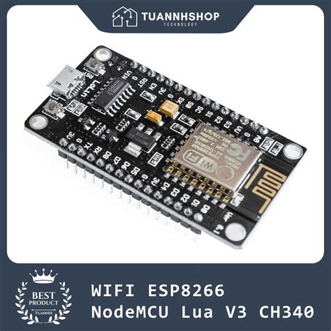 Module Thu Phát Wifi V30 Esp8266 Nodemcu Lua Ch340 Kết Nối Ổn Định Tốc Độ Cao Kèm Thư Viện