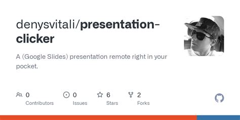 GitHub Denysvitali Presentation Clicker A Google Slides Presentation Remote Right In Your