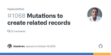Mutations To Create Related Records · Issue 1068 · Hayes Pothos · Github