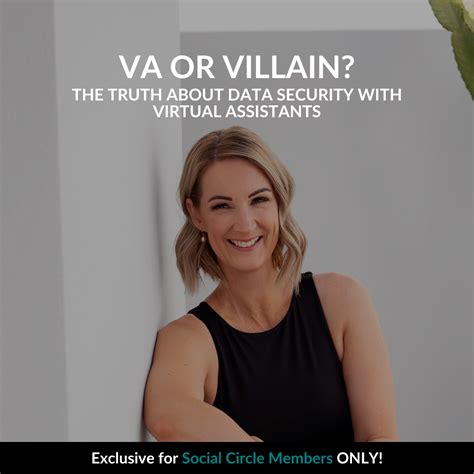 Va Or Villain The Truth About Data Security With Virtual Assistants Social Friends