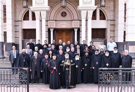 البابا تواضروس يستقبل البطريرك الماروني بشارة الراعي صور مصراوى