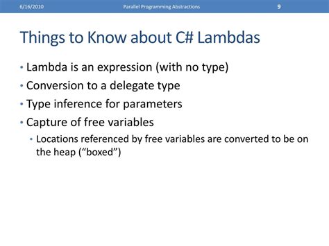 Ppt Parallel Programming Abstractions Powerpoint Presentation Free