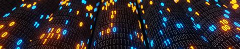 1920x400 Resolution Binary Code Running Glow Hd 1920x400 Resolution
