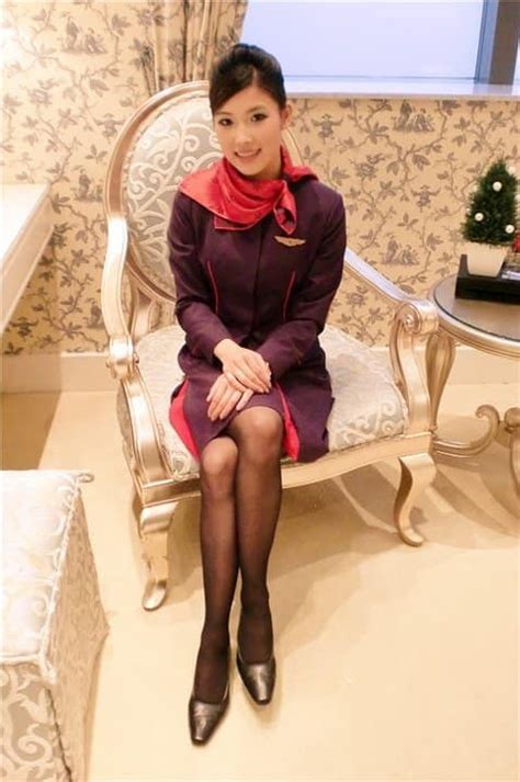 Hong Kong Airlines 25 Photos Of Sexy Flight Attendants Complex UK Stewardess Costume Asian